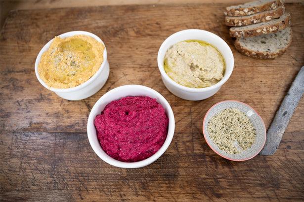 Trio of Hemp Hummus – Hemp Foods Australia