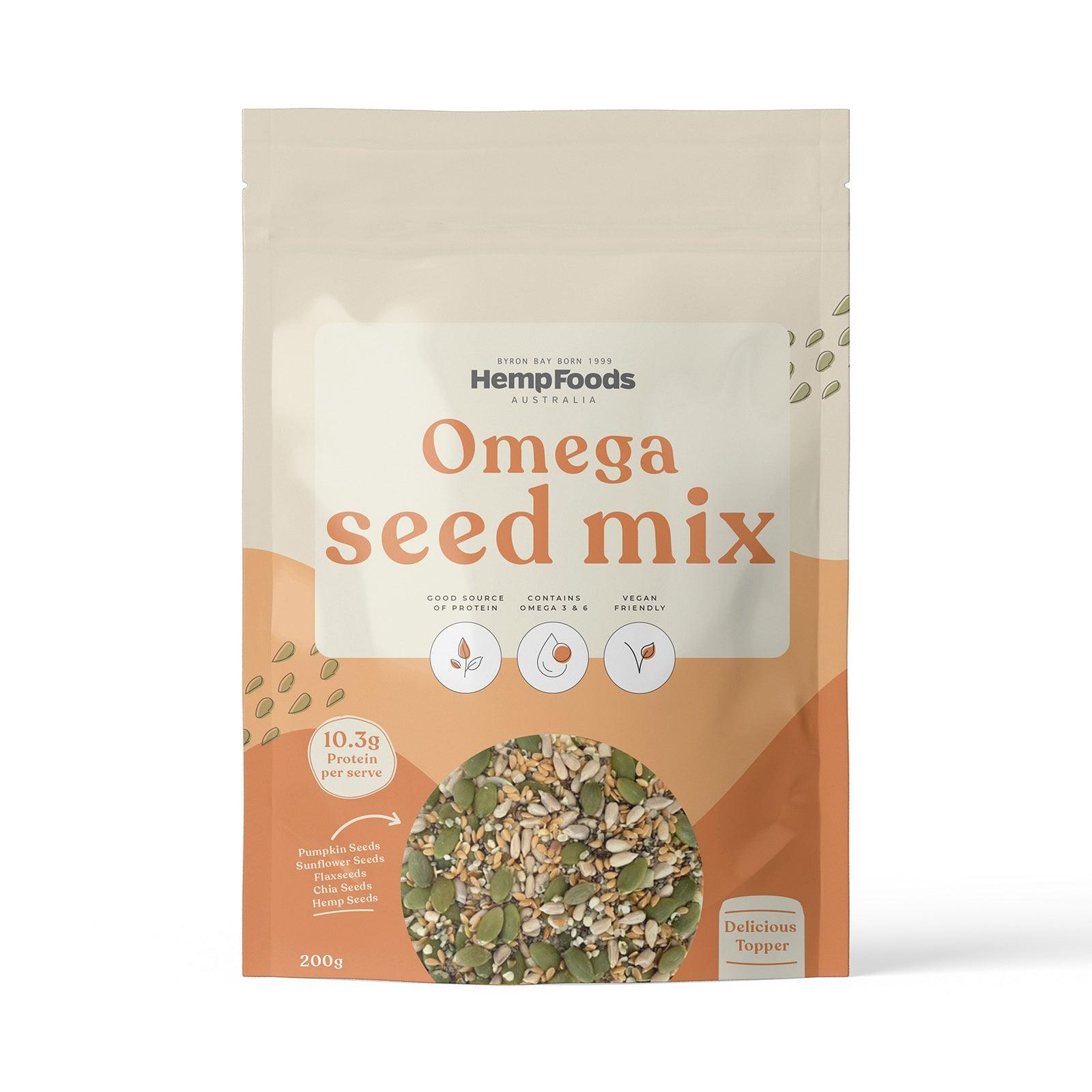 Omega Seed Mix - 200g – Hemp Foods Australia